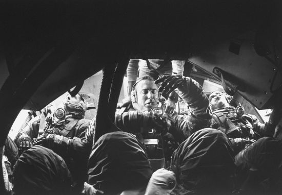Apollo 8 Astronauts Frank Borman R Editorial Stock Photo - Stock Image ...