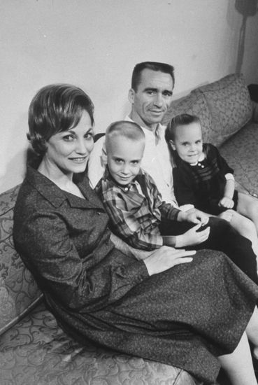Astronaut R Walter Cunningham His Family Editorial Stock Photo - Stock ...