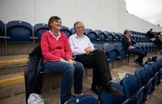 First Minister Mark Drakeford Wife Clare Editorial Stock Photo - Stock ...