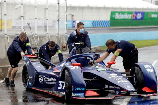 Spit Crew Works On Car Driver Editorial Stock Photo - Stock Image ...