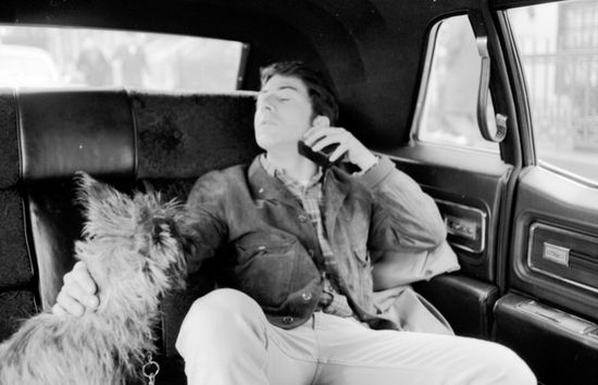 Actor Dustin Hoffman Using Electric Razor Editorial Stock Photo - Stock ...