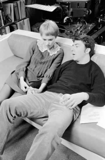 Actor Dustin Hoffman Sitting On Couch Editorial Stock Photo - Stock ...