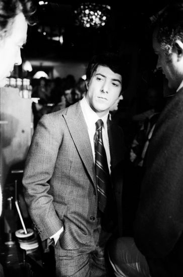 Actor Dustin Hoffman Suit Standing Director Editorial Stock Photo ...