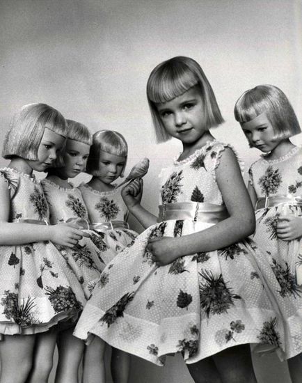 Little Girl Standing Group Dummies Made Editorial Stock Photo - Stock ...