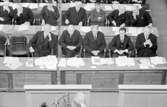 Nazi Propaganda Minister Joseph Goebbels Sitting Editorial Stock Photo ...