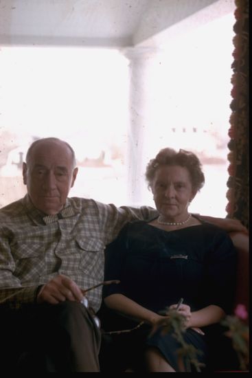 Attorney Joseph Welch W Wife Home Editorial Stock Photo - Stock Image ...