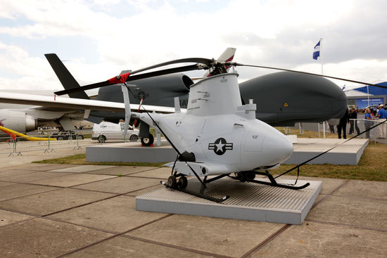 Mq8b Fire Scout Helicopter Editorial Stock Photo - Stock Image ...