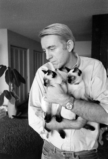 Portrait American Poet Musician Rod Mckuen Editorial Stock Photo ...