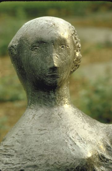 Head Draped Reclining Figure Bronze Sculpture Editorial Stock Photo ...