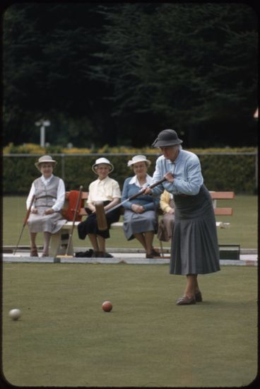 Melbourne 1956 Summer Olympics Croquet Played Editorial Stock Photo ...