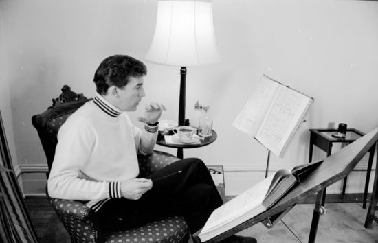 American Conductor Thomas Schippers Sitting On Editorial Stock Photo ...