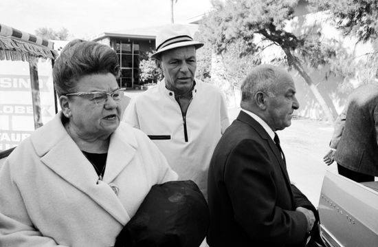 Singer Frank Sinatra Saying Goodbye His Editorial Stock Photo - Stock ...