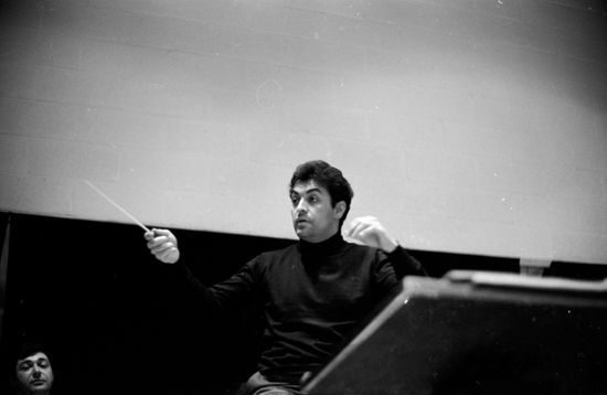 Indian Parsi Conductor Western Classical Music Editorial Stock Photo ...