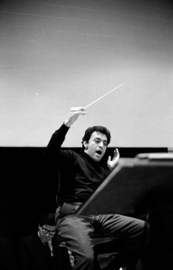 Indian Parsi Conductor Western Classical Music Editorial Stock Photo ...