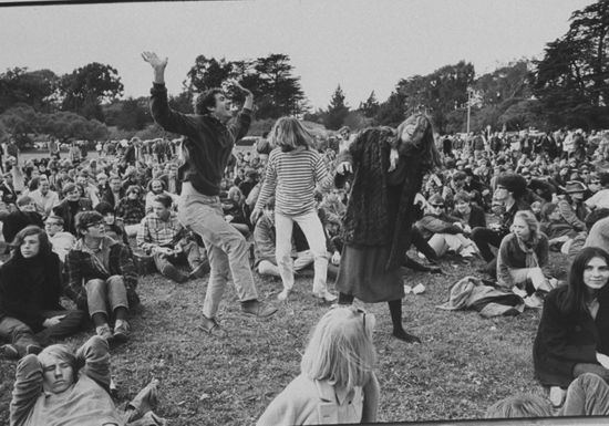 View Hippies Dancing During Protest Rally Editorial Stock Photo - Stock ...