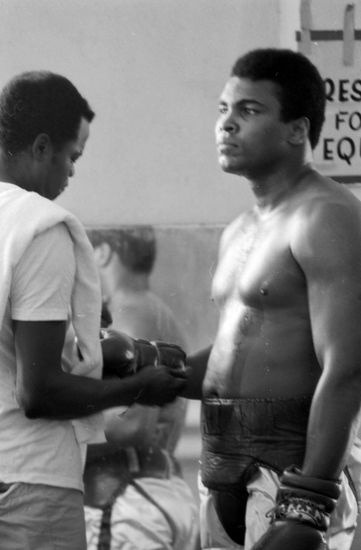 Professional Boxer Muhammad Ali Wearing Boxing Editorial Stock Photo ...