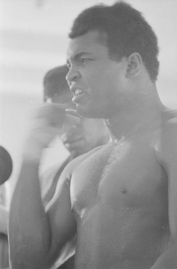 Professional Boxer Muhammad Ali During His Editorial Stock Photo ...