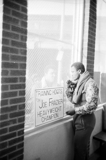 Professional Boxer Muhammad Ali Taunting His Editorial Stock Photo ...