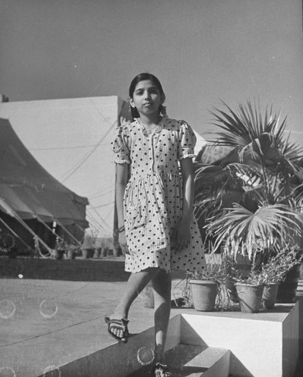 May 1946 Tara Gandhi 13 Granddaughter Editorial Stock Photo - Stock ...