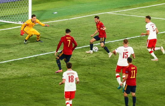Wojciech Szczesny Pol Pablo Sarabia Esp Editorial Stock Photo - Stock ...