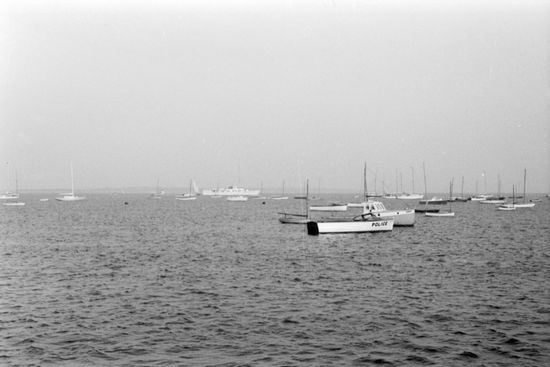 Distant View Motor Boats During Frank Editorial Stock Photo - Stock ...