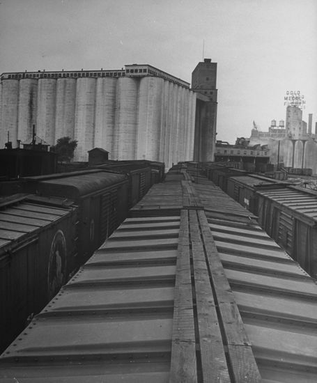 Freight Cars Standing By Near Gold Editorial Stock Photo - Stock Image ...