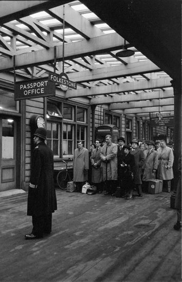 Passengers Wait Train Station Along Route Editorial Stock Photo - Stock ...