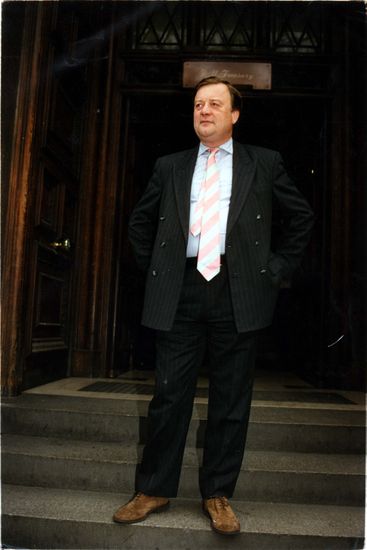 Kenneth Clarke Mp Politician 1993 While Editorial Stock Photo - Stock ...