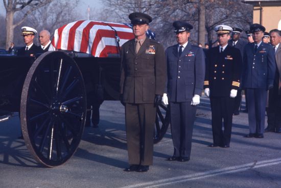 Funeral Nasa Astronauts Virgil Grissom 1926 Editorial Stock Photo ...