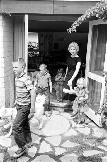 Rene Carpenter Wife Project Mercury Astronaut Editorial Stock Photo ...