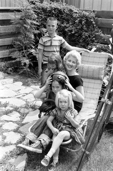 Rene Carpenter Wife Project Mercury Astronaut Editorial Stock Photo ...