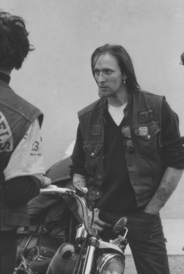 Two Hells Angels Members Having Conversation Editorial Stock Photo ...