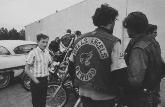Two Hells Angels Members Having Conversation Editorial Stock Photo ...