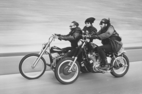 Hells Angels Member Otto Old Lady Editorial Stock Photo - Stock Image ...