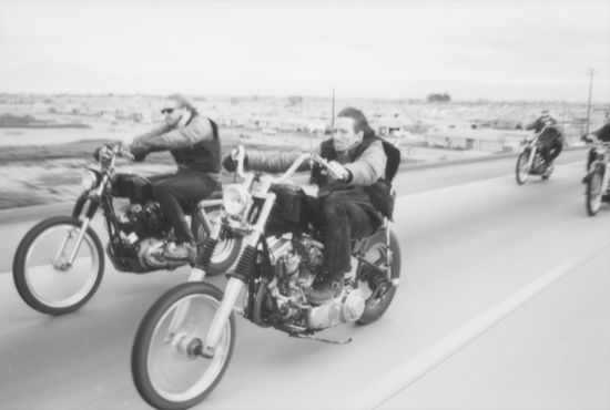 Two Hells Angels Members Riding Their Editorial Stock Photo - Stock ...