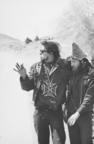 Two Hells Angels Members Buzzard Doug Editorial Stock Photo - Stock ...