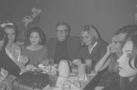 English Actor Michael Caine Seated Dining Editorial Stock Photo - Stock ...
