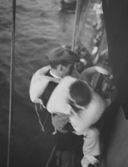 Man Rescuing Kid During Sinking Ss Editorial Stock Photo - Stock Image ...