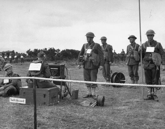 Soldier Sham Battle Exhibit Ireland 1942 Editorial Stock Photo - Stock ...