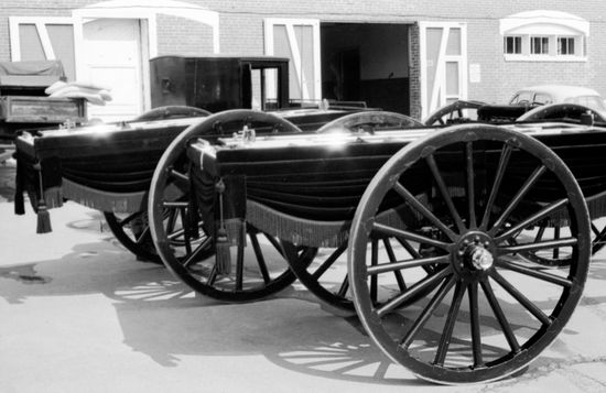 Picture Two Caissons Arlington National Cemetery Editorial Stock Photo ...