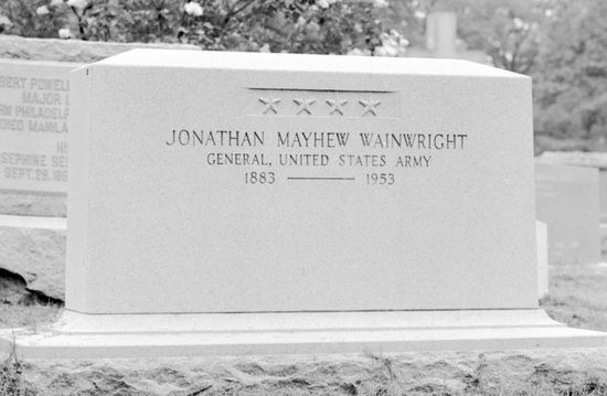 Picture Gravestone General Jonathan Mayhew Wainwright Editorial Stock ...