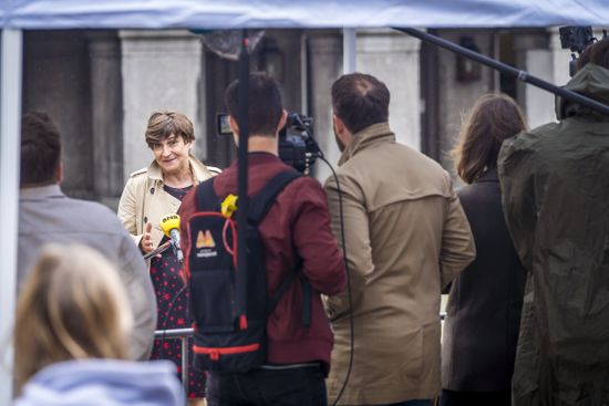 Party Leader Lilianne Ploumen Pvda Addresses Editorial Stock Photo ...