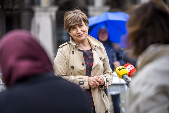 Party Leader Lilianne Ploumen Pvda Addresses Editorial Stock Photo ...