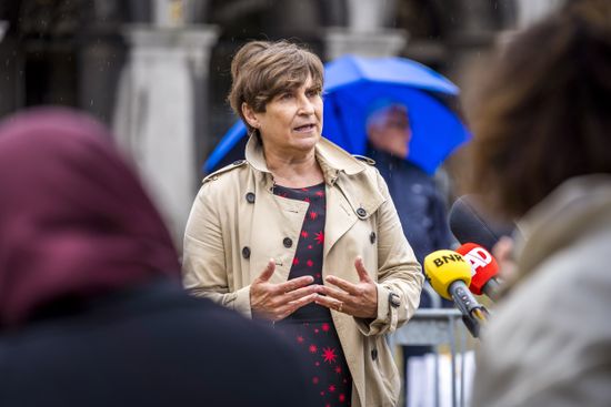 Party Leader Lilianne Ploumen Pvda Addresses Editorial Stock Photo ...