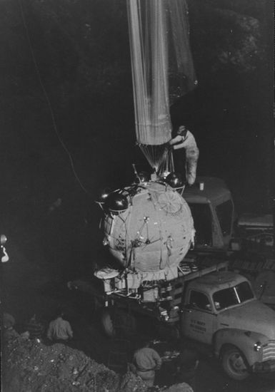 Strato Lab Iii Balloon High Altitude Editorial Stock Photo - Stock ...