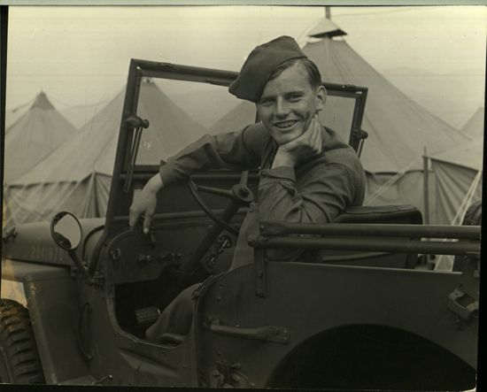 Lipstick On His Cheek Soldier Smiles Editorial Stock Photo - Stock ...