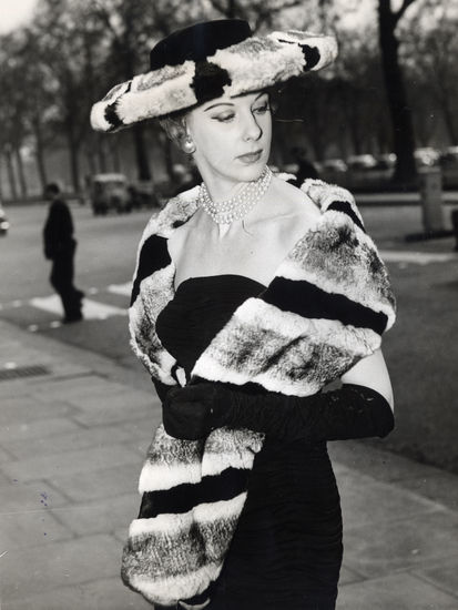 June Oliver Mrs Clifford Jay Singer Editorial Stock Photo - Stock Image ...