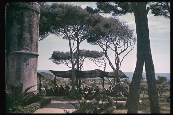 Site Picnic Hitler Mussolini Under Scenic Editorial Stock Photo - Stock ...