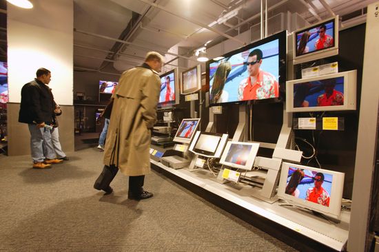 Man Leans Forward Closer Look He Editorial Stock Photo - Stock Image ...