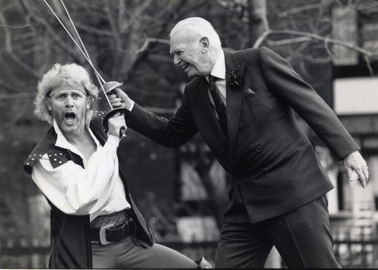 Douglas Fairbanks Junior Sword Fighting Paul Editorial Stock Photo ...